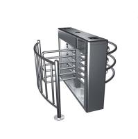 China Rotary RFID Access SS316 Waist Height Turnstiles for sale