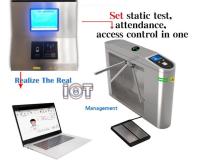 China Anti Static DC9V 1A ESD Tester Flap Barrier Turnstile for sale