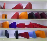 China Anti Clip Polyurethane Foam 600mm Flap Barrier Baffles for sale