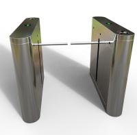 China SUS304 Stainless Steel RFID Reader Drop Arm Turnstile for sale