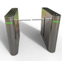 China SUS304 Stainless Steel RFID Reader Drop Arm Turnstile for sale