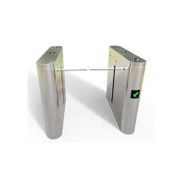 China Bidirectional Mifare Card Reader Drop Arm Turnstile for sale