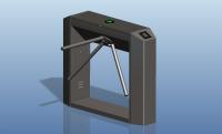 China Barcode Access Control 24V Pedestrian Security Gate for sale