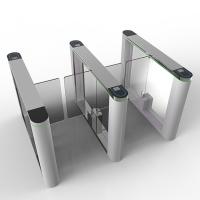 China 304 Stainless Steel 1200mm Pedestrian Turnstile Gate for sale