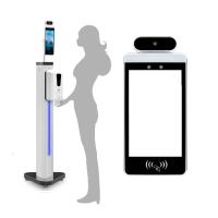 China CE ROHS Certified Face Recognition Infrared Thermometer for sale