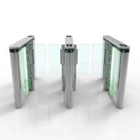 China Glass Arms SS316 Servo Motor Speed Gate Turnstile for sale