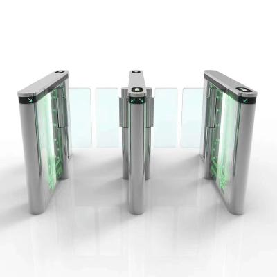 China Glass Arms SS316 Servo Motor Speed Gate Turnstile for sale