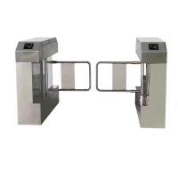 China Single Lane 1000mm DC Motor Half Height Turnstile for sale