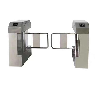 China Single Lane 1000mm DC Motor Half Height Turnstile for sale