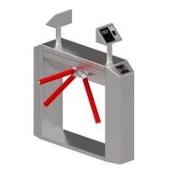 China Automatic SUS304 Bidirectional Card Reader Entrance Barrier Gate for sale