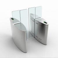 China Automatic Sliding SUS316 Full Height Pedestrian Access Gate for sale