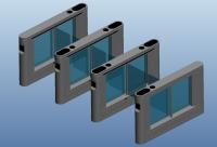 China Metro Subway Station SS316 600mm 900mm High Speed Gate for sale