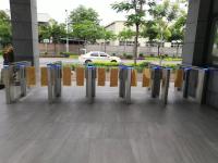 China Turnstile Security Door Half Height Swing Barrier Turnstile Gate for sale