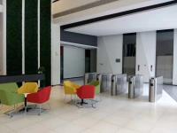 China Biometric Access Control SUS304 Flap Barrier Turnstile for sale