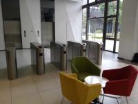 China Biometric Access Control SUS304 Flap Barrier Turnstile for sale