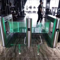 China 40 Persons/Min Access Control SUS 304 Swing Barrier Gate for sale