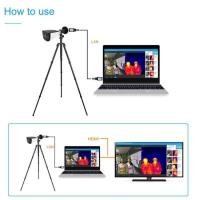 China 0.3°C Accuracy Non Contact AI Body Thermal Temperature Camera for sale