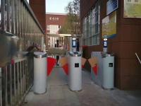 China AC220V 110V Subway Station Entrance Barrier Systems for sale