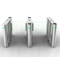 China Stainless Steel 304 316 Optical Turnstile Security Doors for sale