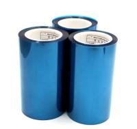 China Single Side Adhesive High Clear Blue PET Protective Film ISO9001 for sale