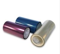 China Anti Dust 0.3mm Colored PE Protective Film 1100mm Width for Marble for sale