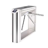 China Semi Automatic 3 Arms Tripod Barrier Gate With RFID Access Control System for sale