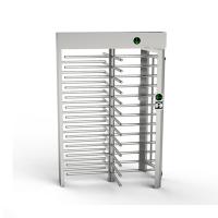 China Fingerprint Barrier Turnstile Gate Bi Directional SUS304 Full Height Turnstile for sale