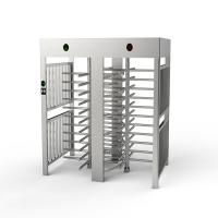 China Security Rotate Full Height Barrier Turnstile Gate 316 Stainless Steel for sale