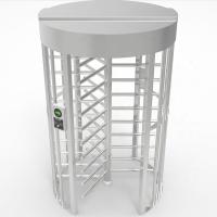 China Single Lane Full Height Turnstile Gate Fingerprint Card Access Control for sale