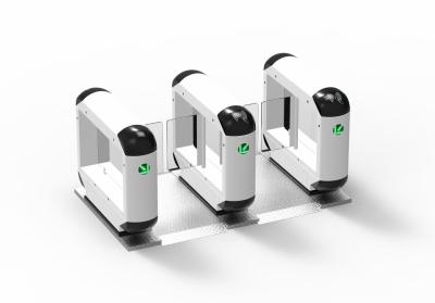China Stainless Steel Smart Barrier Gate Swing Turnstile Gate With Card Reader for sale