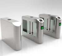 China Intelligent Swing Type 316SS Pedestrian Access Gate Stainless Steel Turnstiles for sale