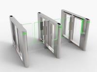 China RFID Access Control Pedestrian Turnstile Gate Automatic Security Entrance Gate for sale