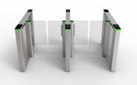 China SUS304 SS316 Security Speed Pedestrian Turnstile Gate For Office School for sale