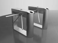 China Mechanism Tripod Pedestrian Turnstile Gate With Hydraulic Rod Access Control Board for sale