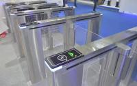 China SUS 304 RFID Access Fastlane Speed Gate Turnstile With Servo Motor for sale