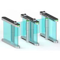 China Apartment 1.5mm SUS304 Speed Gate Turnstile With Face Recognition for sale