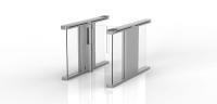 China Servo Solution Speedlane Optical Swing Barrier Turnstile Speed Gate for sale