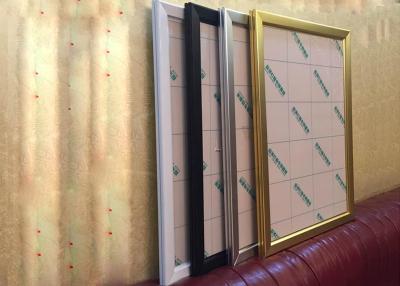 China Black Gold Aluminum Slim Snap Frame Led Light Box For Trade Show Display for sale