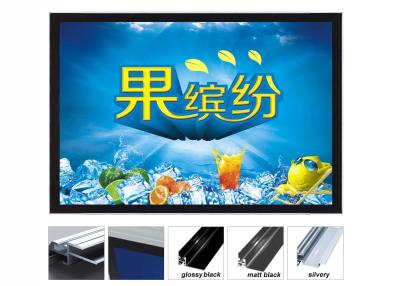 China Acrylic Illuminated Poster Displays , Super Slim Exhibition Light Boxes For Trade Show for sale