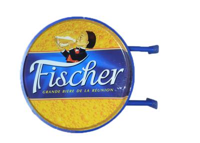 China Durable Round Shape Outdoor Lighted Sign Boxes For Businesses / Advertising for sale