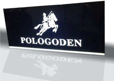 China High Brightness Indoor / Outdoor Lighted Business Signs With 2835 LED Strip for sale