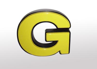 China 3D Front Lit Led Channel Letters Sign Auuminum Returns Waterproof / Windproof for sale