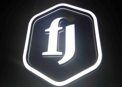 China Polymer Material LED Channel Letter Sign For High Class Club , Office for sale