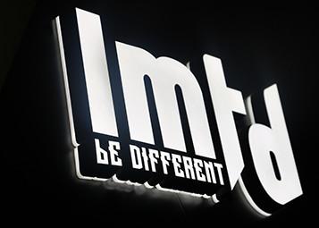 China Customized Acrylic LED Indoor Sign Letters for Company / Coffee Shop / Restaurant for sale