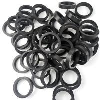 China Rubber Fluorosilicone Elastic Lubricating Oil Resistant Weather Resistance Rubber Washer  Flat FVMQ Gasket for sale