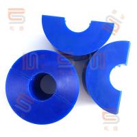 China Wear resistant polyurethane Spray box used in petroleum industry,Rubber polyurethane rubber core for sale