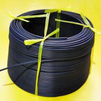 China Acid Alkali Resistant Extruded 1mm to 30mm FKM O ring Cord FKM Rope for sale