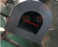 China Anti Collision Semi Circular 200mm EPDM Rubber D Fender for sale