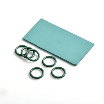 China Fluoroelastomer Material 50 Shore A Low Hardness Heat Resistance FKM Rubber Material for sale