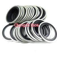 China Plain Washer For Assembly NBR/FKM Rubber And Metal Oil resistance seals for sale